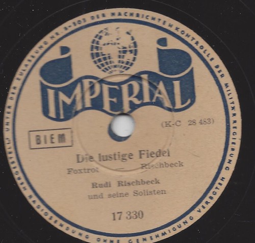 Rudi Rischbeck und seine Solisten : Die lustige Fidel + Das vergnügte ...