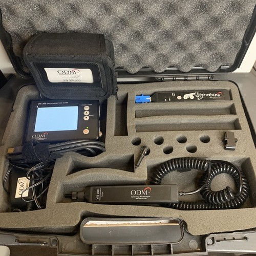 ODM VIS 300 Fiber Optic Video Test & Inspection Scope Kit | eBay