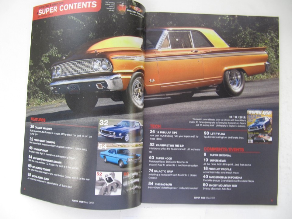 Super Rod Magazine May 2008 How To Define Street Car | eBay