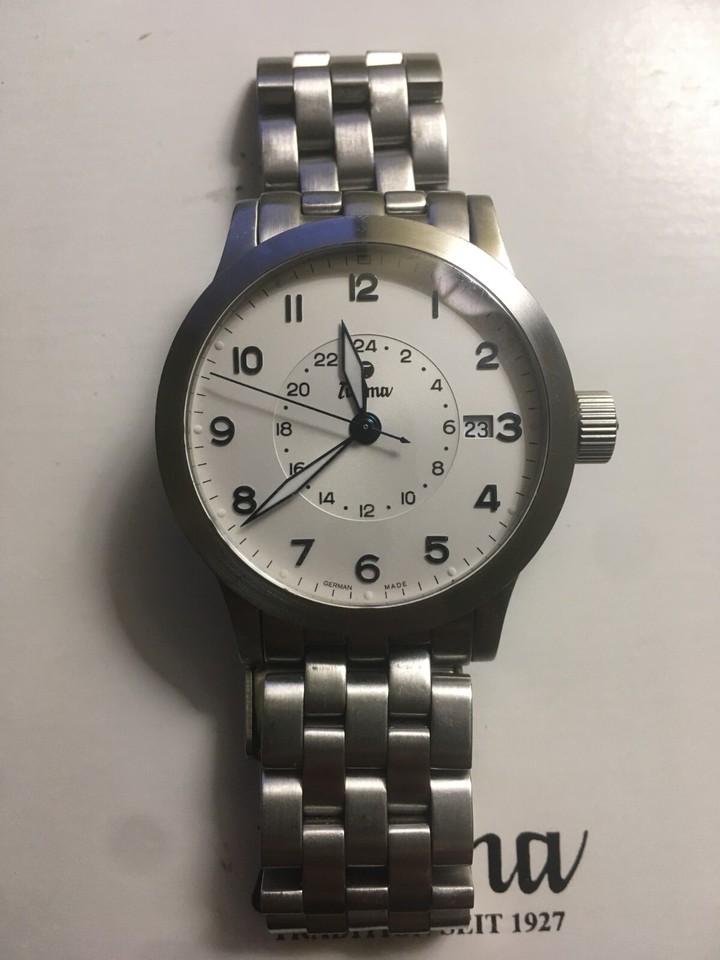 Tutima FX UTC Automatic 632/634 – White Dial – Box & Papers – Very Good ...