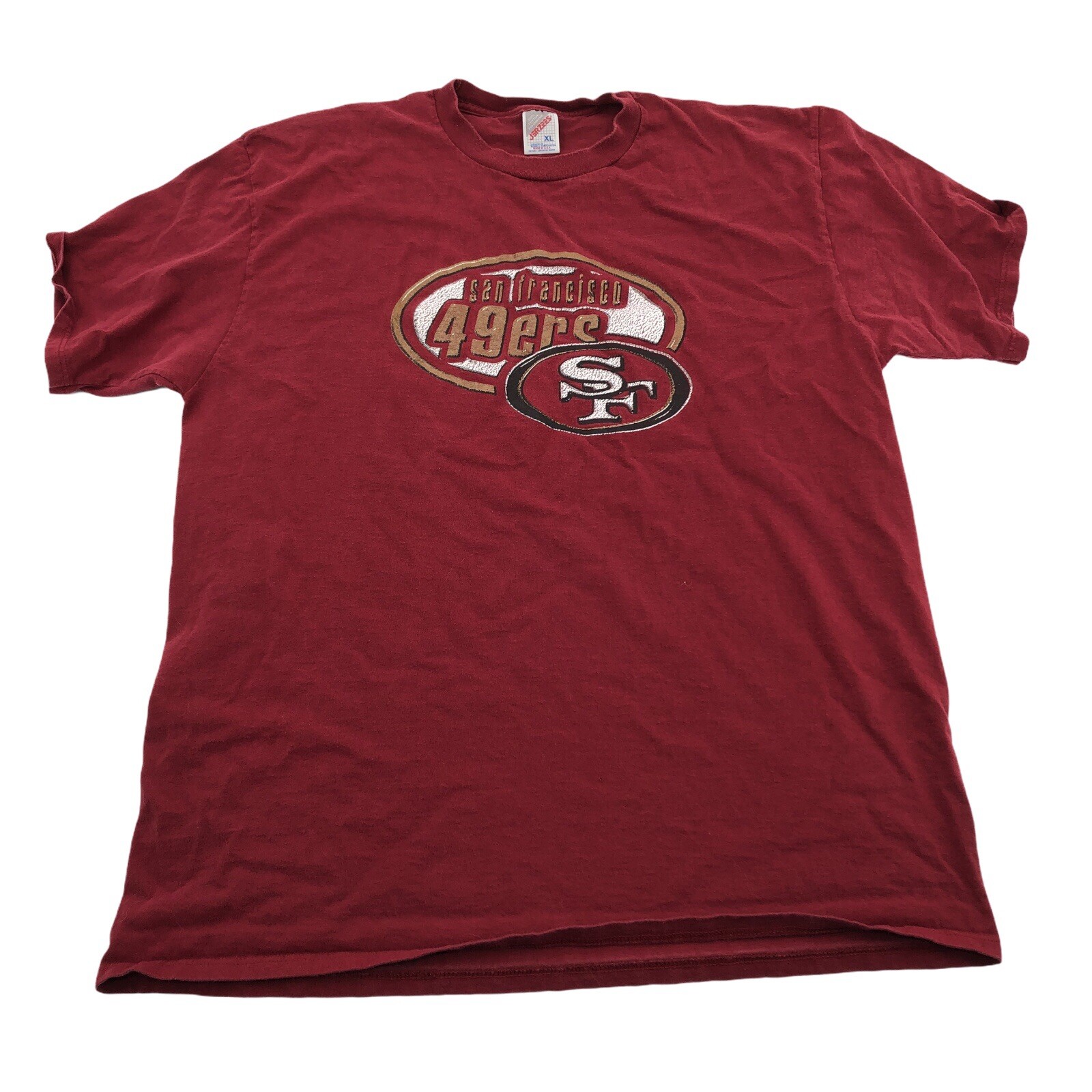 Vintage San Francisco 49ers T-Shirts Jerzees Tag Size XL | eBay
