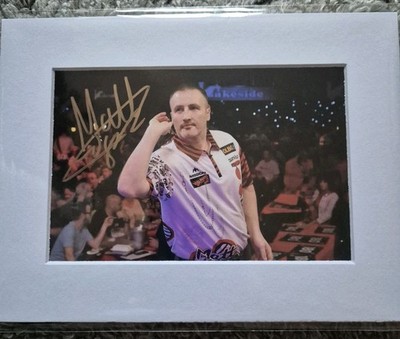 Matthew Edgar Signed photo from WDF world championship | eBay UK