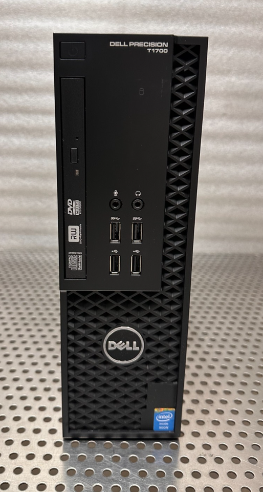 Dell Precision T1700 SFF Intel 3.3GHz Xeon 32GB RAM 256GB SSD AMD R5 ...
