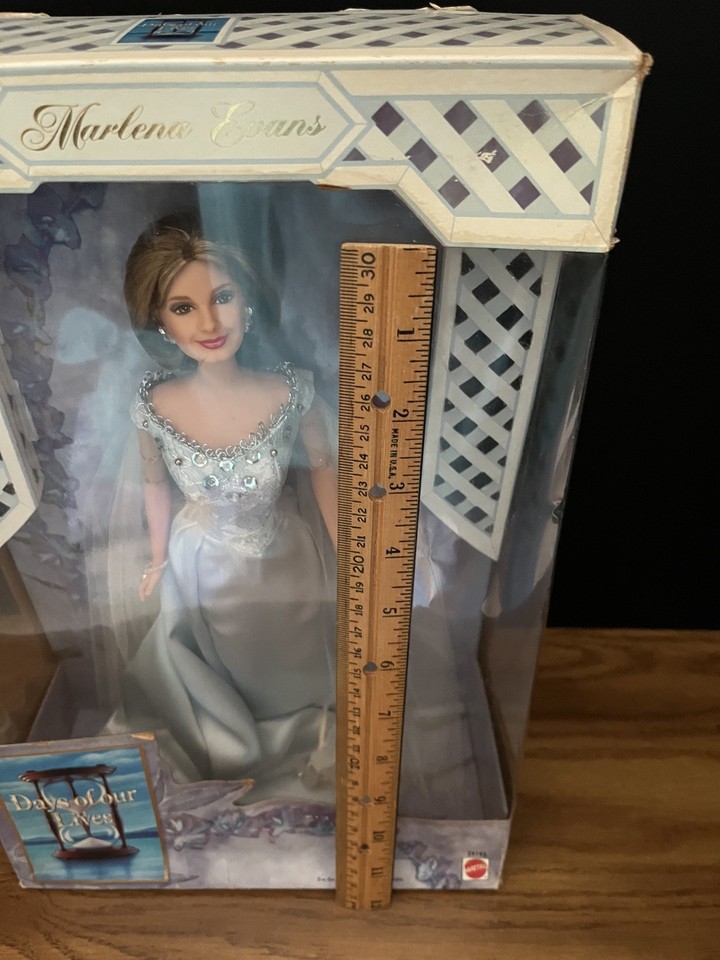 Dr. Marlena Evans Days of our Lives MATTEL Barbie Doll Deidre Hall 1999 ...