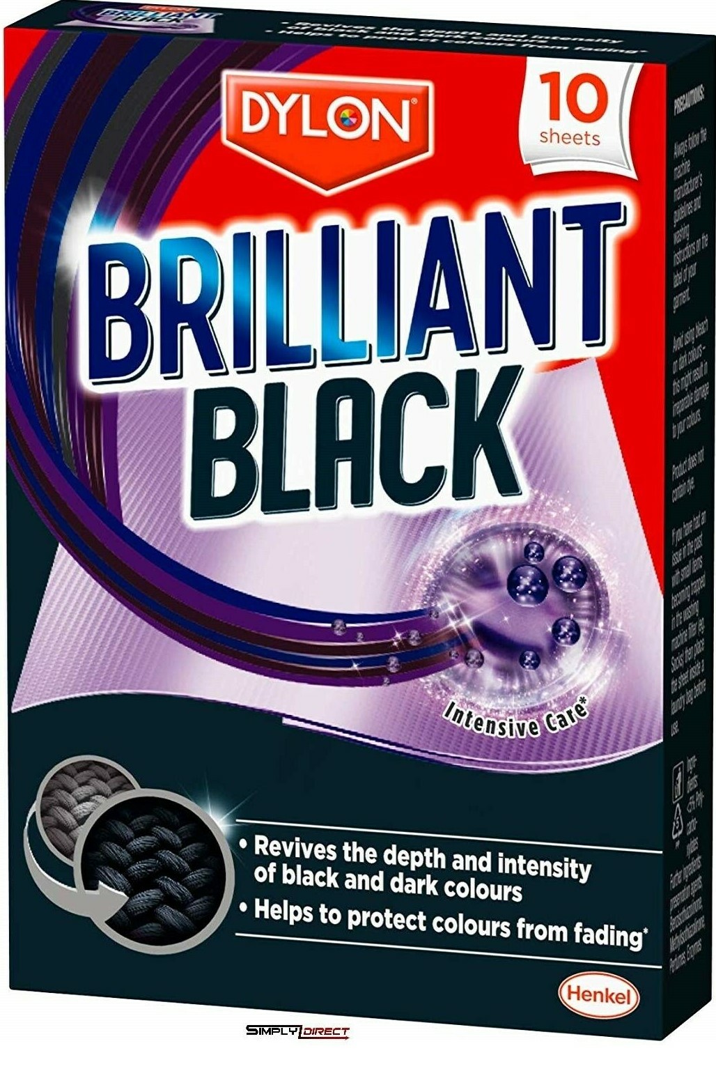 DYLON BRILLIANT WHITE BLACK RENOVATOR COLOUR CATCHER OXI STAIN REMOVER ...