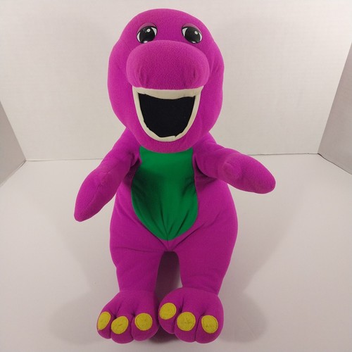 Talking BARNEY Plush 1992 Playskool Hasbro Tested WORKS | eBay