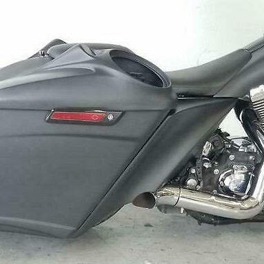 Harley Davidson 2014-23 Stretched Side Covers For 7" Saddlebags Flh | eBay