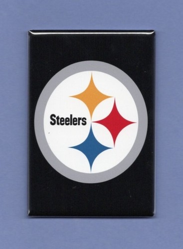 PITTSBURGH STEELERS *2X3 FRIDGE MAGNET* NFL FOOTBALL TOUCHDOWN GRIDIRON ...