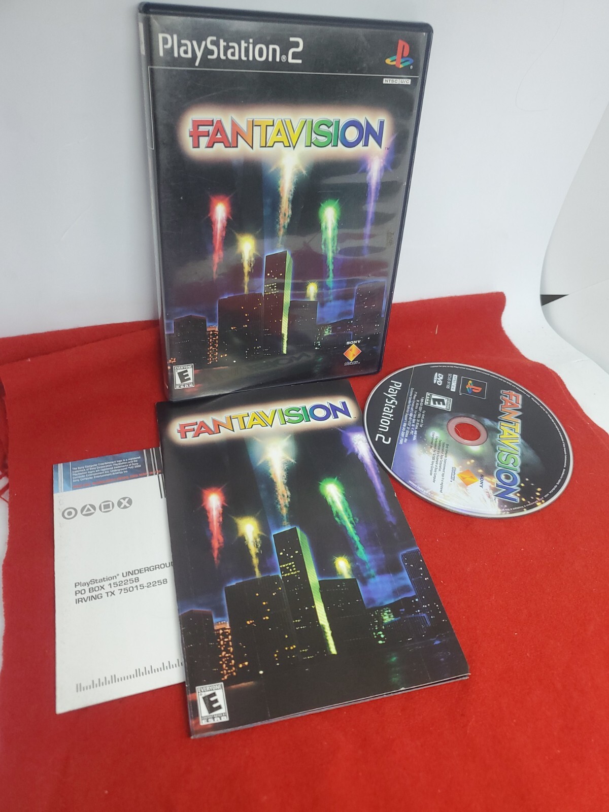 FANTAVISION (Sony PlayStation 2) PS2 Complete with Manual - Tested ...