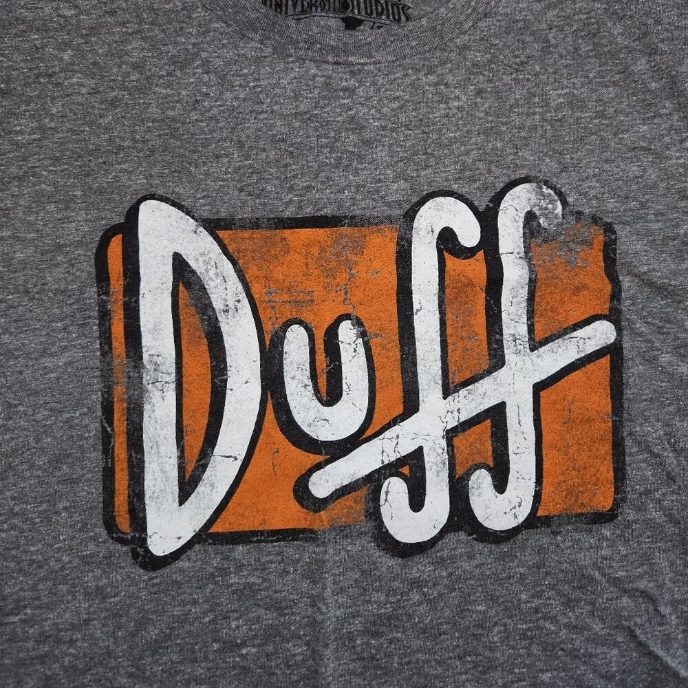 Universal Studios The Simpsons Duff Logo Shirt || 2XL… - Gem