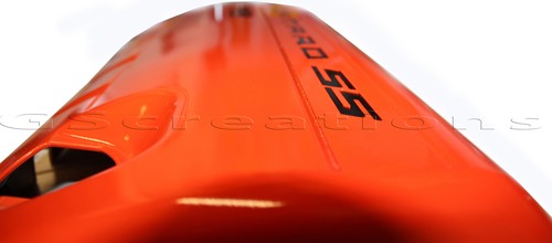CUSTOM LS3 or LS7 C6 Fuel Rail Covers * Painted Color Coded Hummer ...