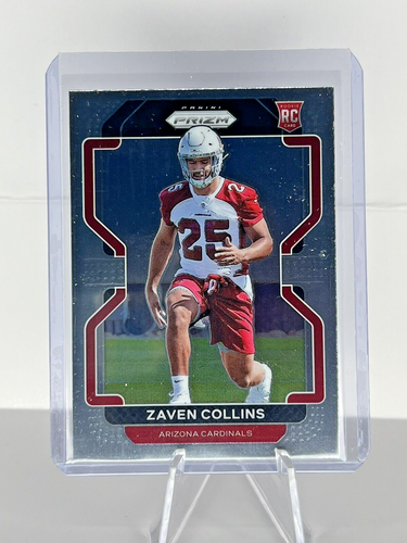 Zaven Collins 2021 Panini Prizm Base Prizm Rookie RC #432 Arizona ...