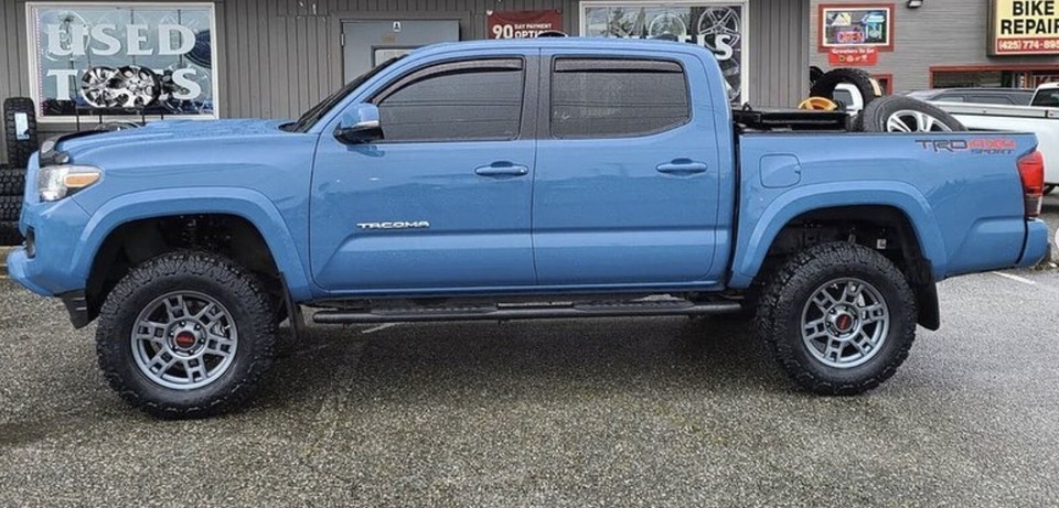 17" Wheels Fit Toyota 4Runner Tacoma Fj GX470 GX460 17x8 6x139 +5 Grey ...