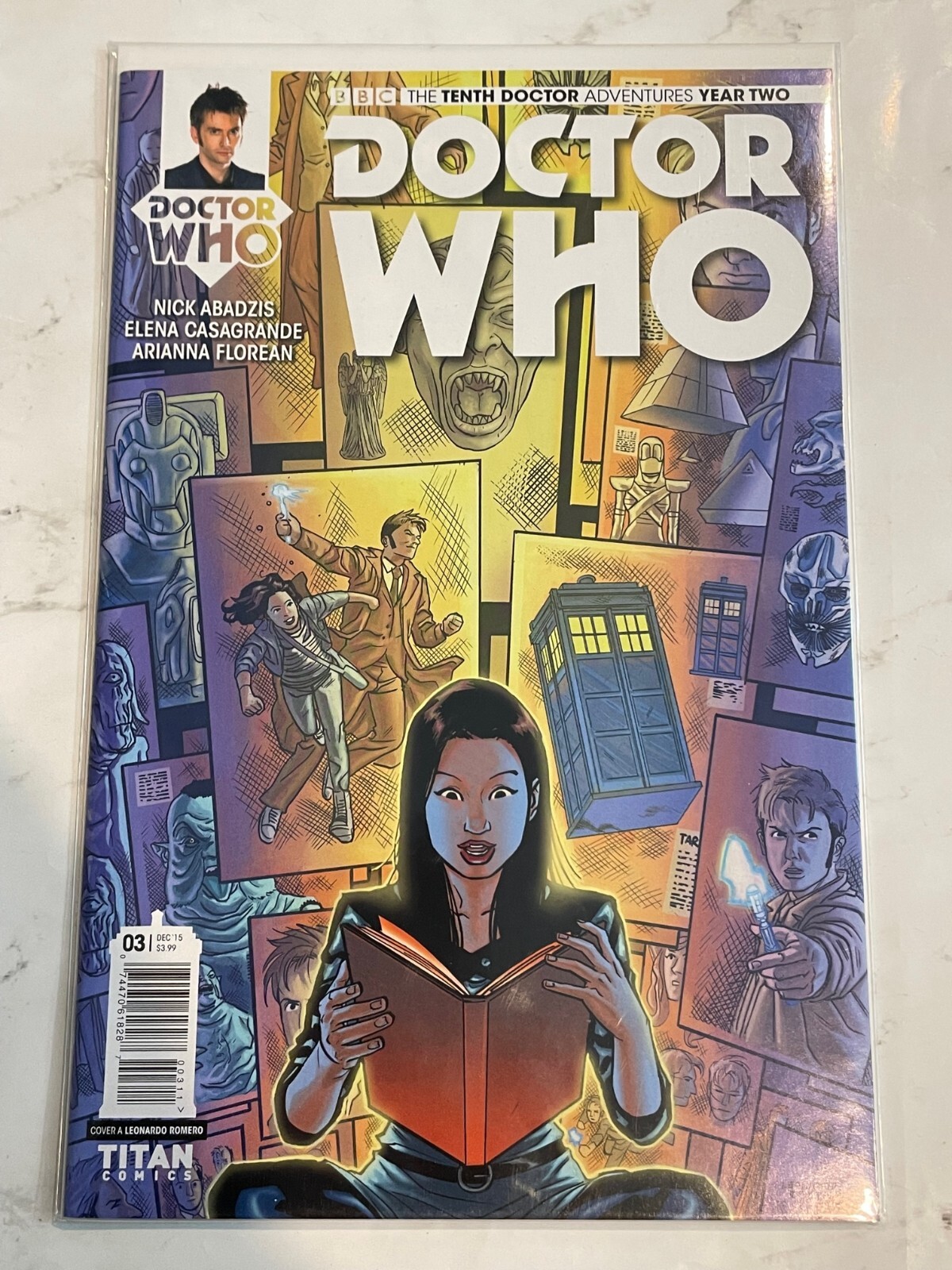 Doctor Who: the Tenth Doctor, Year Two #15 Cover Variant - A (Titan ...