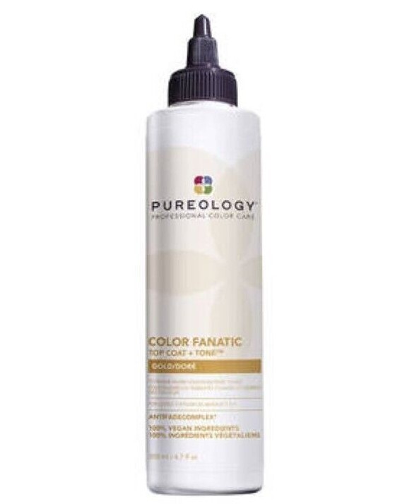 Pureology Color Fanatic Top Coat + Gold Tone Treatment 6.7 oz - For ...