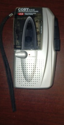 Coby Tape Recorder CX-R122 Handheld Voice Activated Cassette Recorder 2 ...