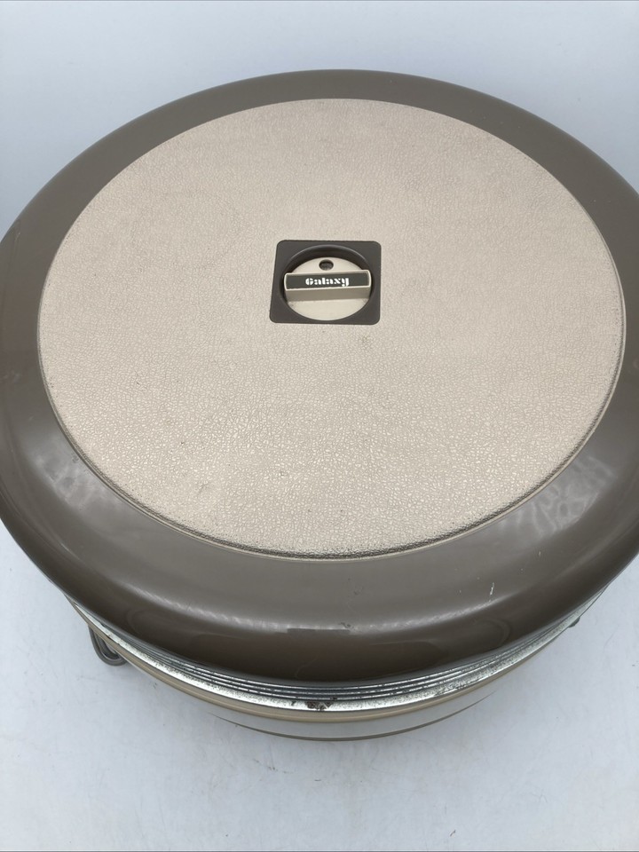 Vtg Galaxy H12-1 Style K Hassock Floor Fan Ottoman Footstool 3 Speed ...