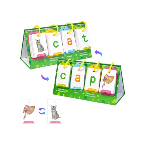 Early Learning Vocabulary Flash Cards With 129 Illustrated Words ...