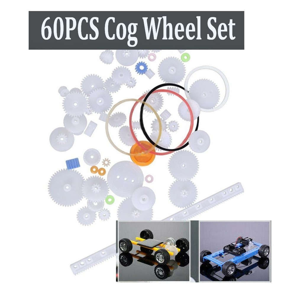 Gifts Cog Wheel Gear Pulley Innovative Intelligence Plastic Toy 60 ...
