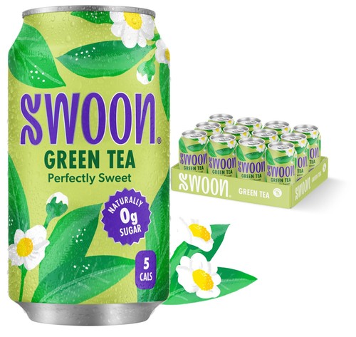 Swoon Perfectly Sweet Green Tea | Zero Sugar Lightly Caffeinated ...