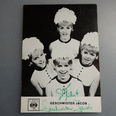 Autogramm Jacob Sisters auf Autogrammkarte um 1965 (54486) | eBay.de