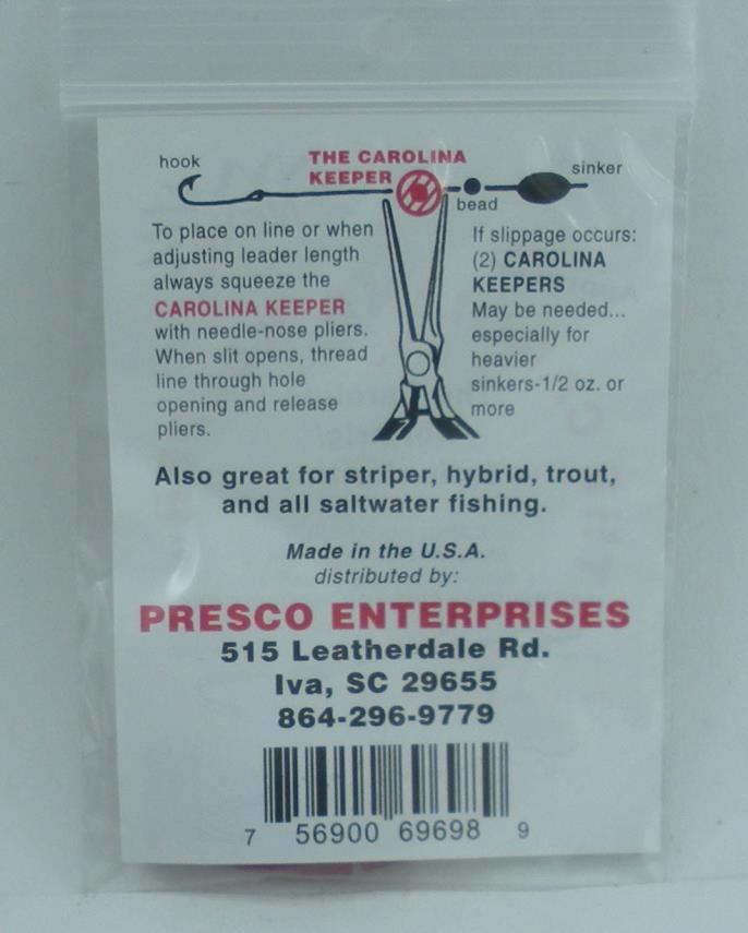 Presco CKR Carolina Keeper Red | eBay