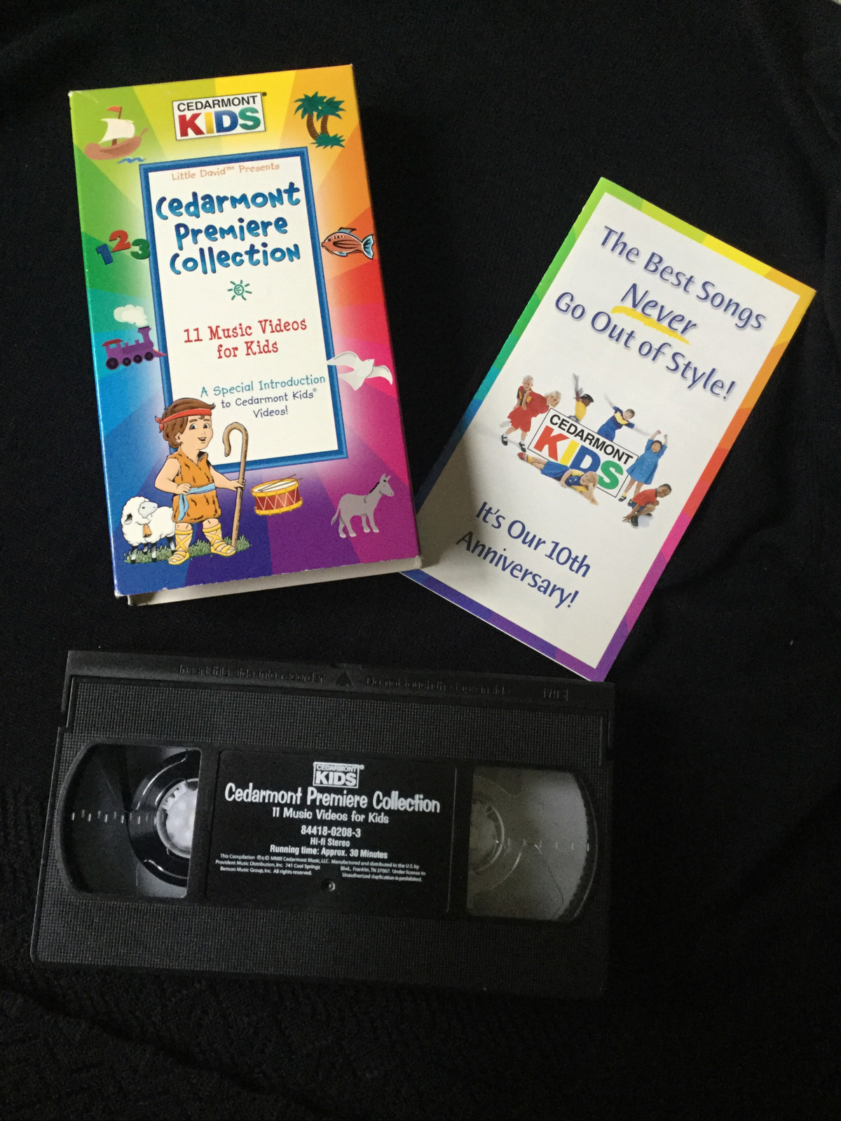 CEDARMONT KIDS Vintage! Premiere Collection (VHS,2003) 11 Music Videos ...