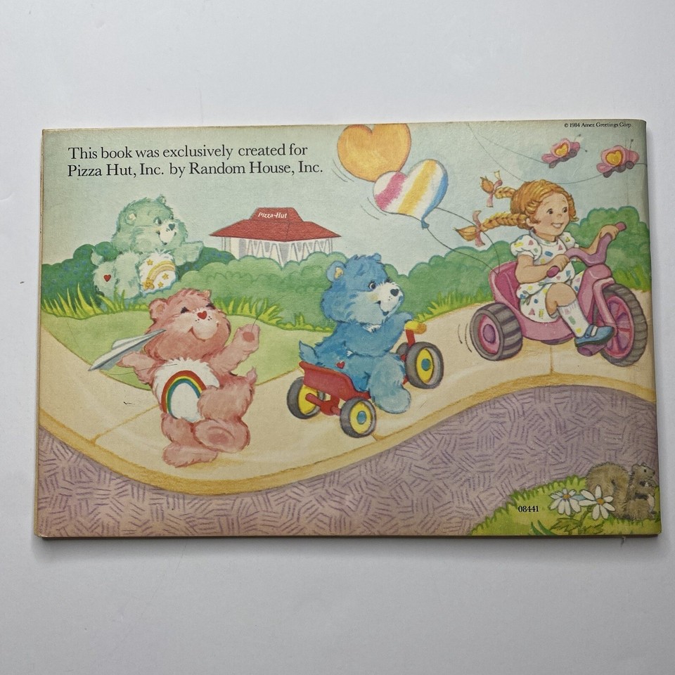 Play It Safe! A Care Bear Sticker Book 1984 Pizza Hut. Vintage. 90% ...