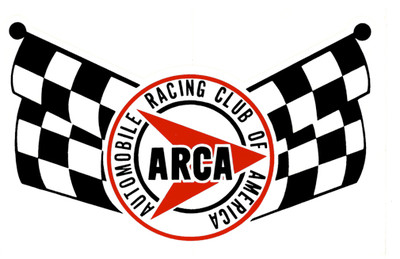 ARCA AUTOMOBILE RACING CLUB OF AMERICA HOT RAT ROD DECAL VINTAGE LOOK ...