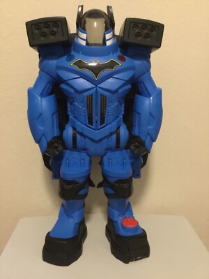 Large 2017 Mattel Batman Blue Robotic Suit Imaginext 30 inches Tall ...