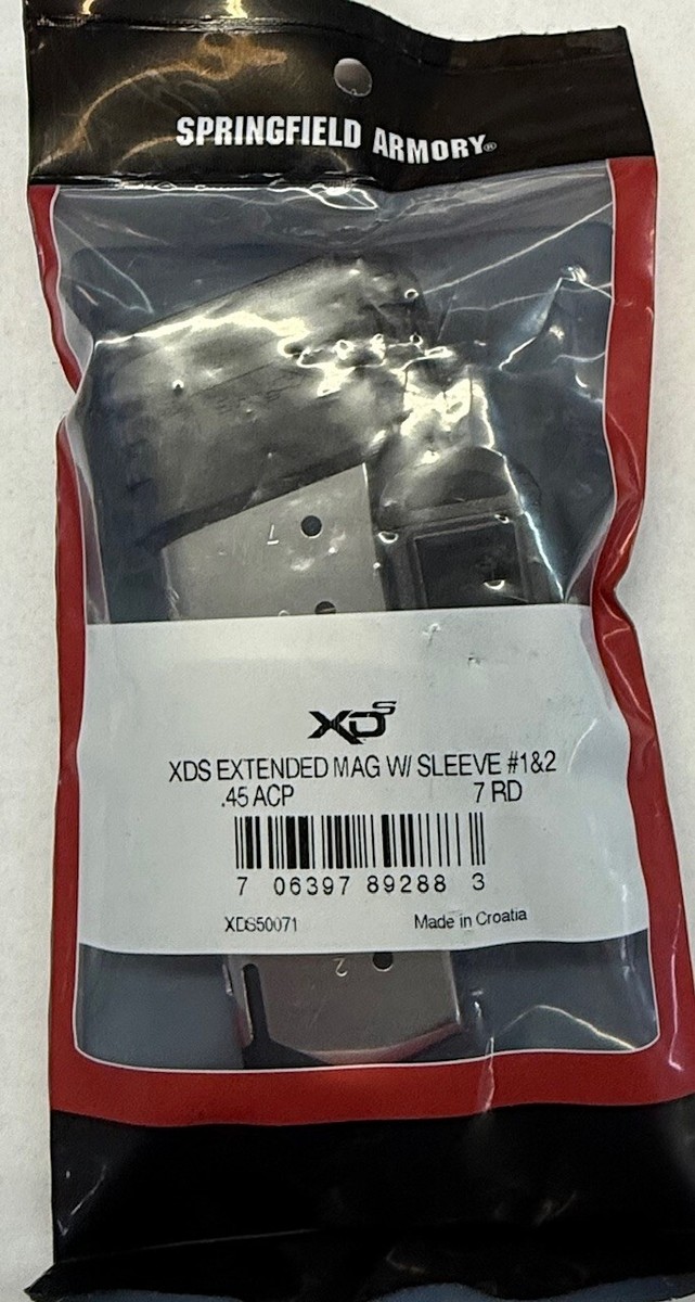 Xds 45 Extended Magazine