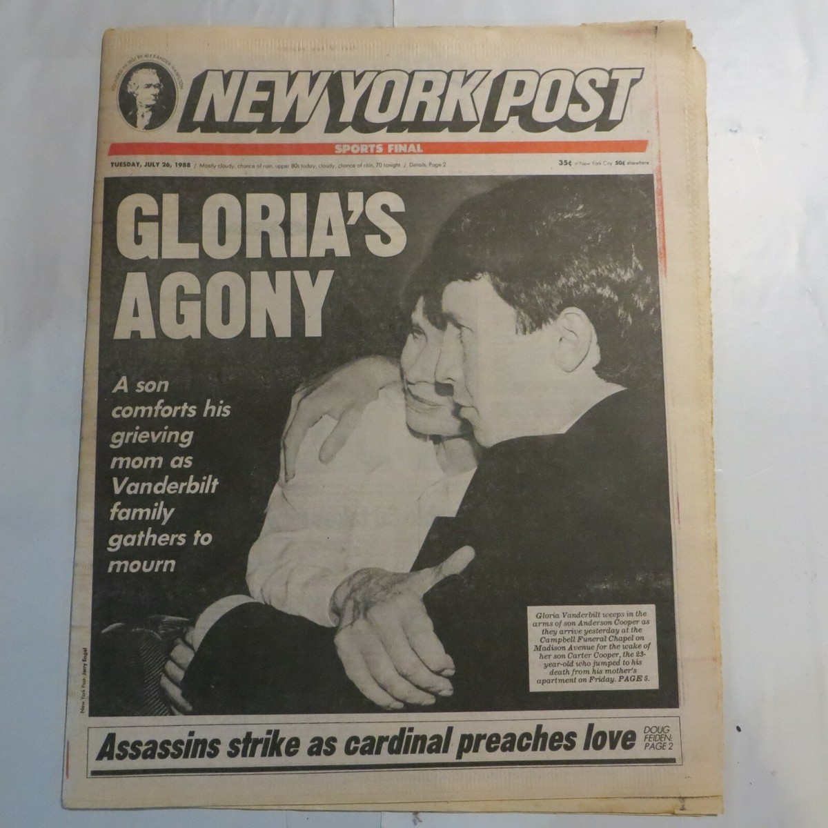 Carter Vanderbilt Cooper Funeral