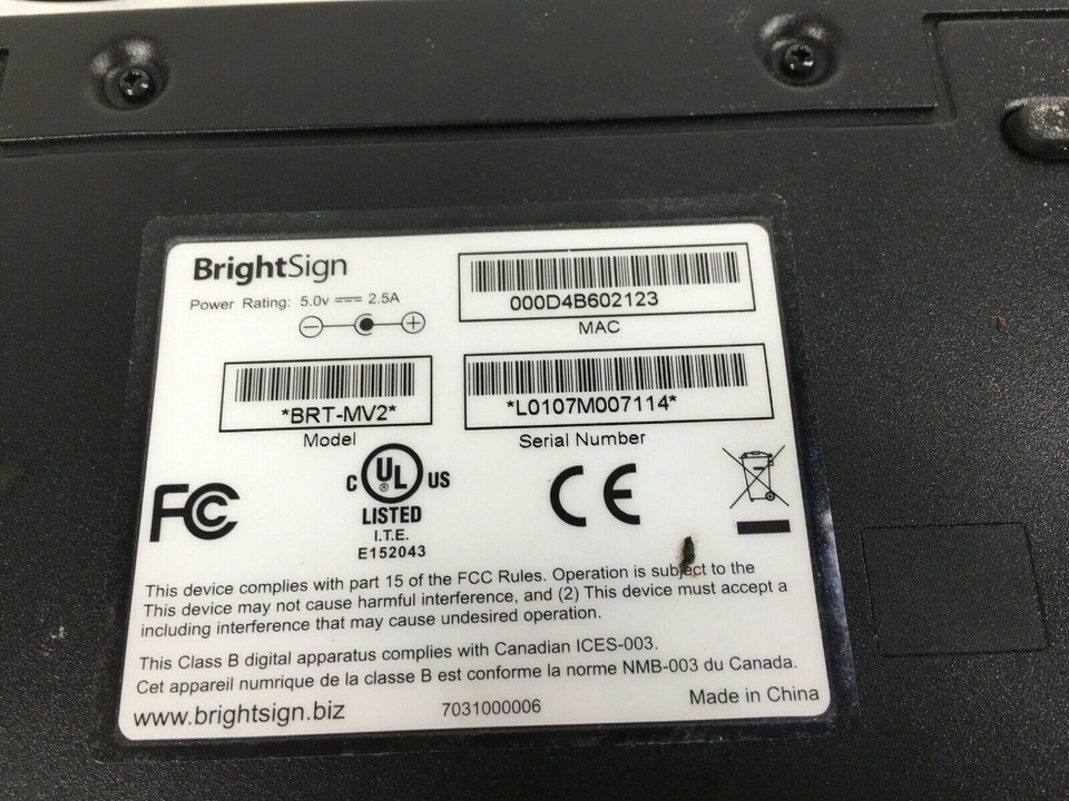 MUZAK ENCOMPASS MV2 BRT-MV2 - USED | eBay