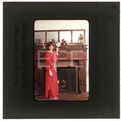 1979 Sally Field Movie Actress Model by Harry Langdon Transparency w ...