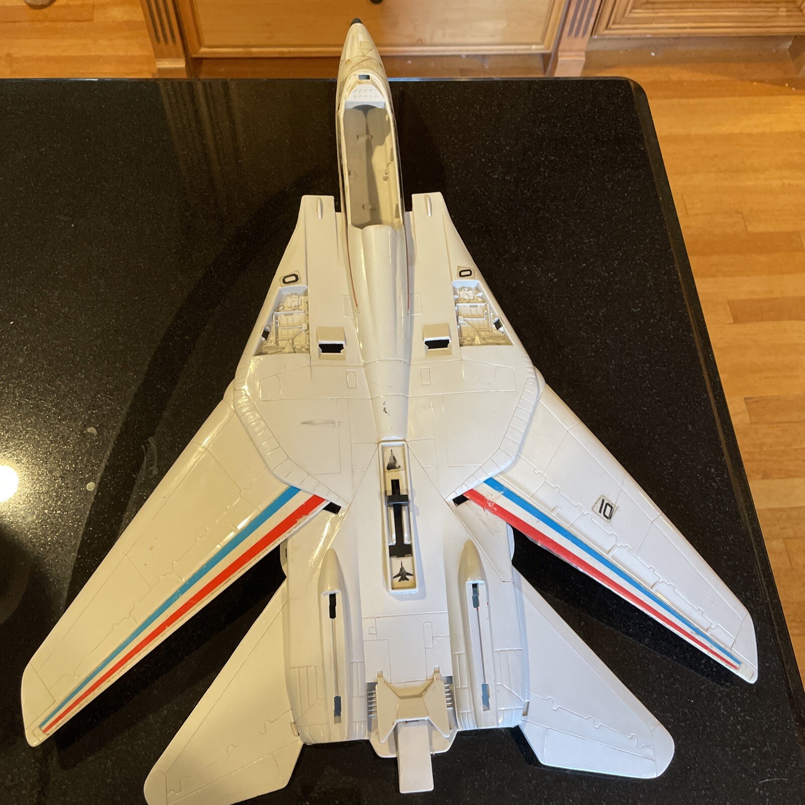 1983 GI JOE SKY STRIKER SP-F14 Fighter Jet Airplane Incomplete Parts As ...