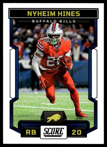 2023 Panini Score #265 Nyheim Hines Buffalo Bills | eBay
