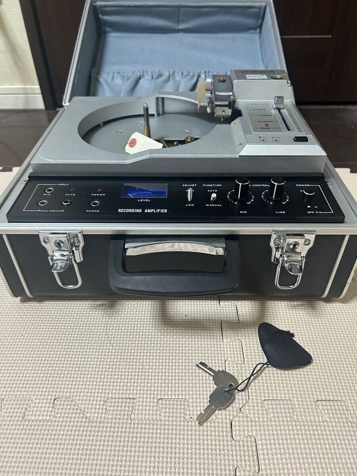 VANROCK E-101 Vinyl LP Record cutting Machine WITH MISSING TURNTABLE | eBay