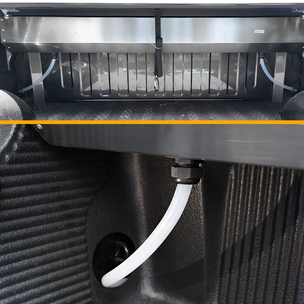 FOR Colorado 2014-2025 5ft bed Retractable Hard Tonneau Cover w/Rack ...