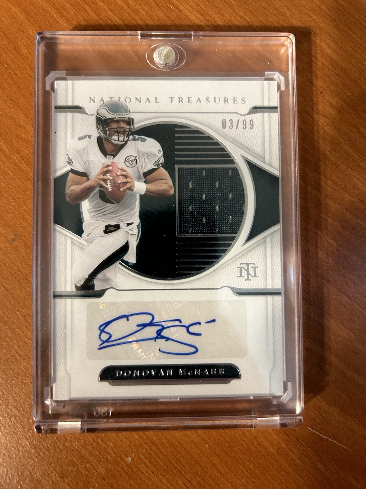 Donovan Mcnabb 2021 National Treasures Patch Auto /99 MS-DM | eBay