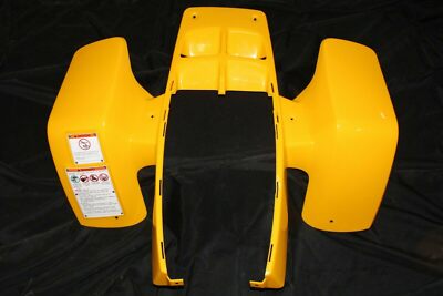 NEW front fenders Yamaha Banshee plastic body 1987-2006 YELLOW front ...