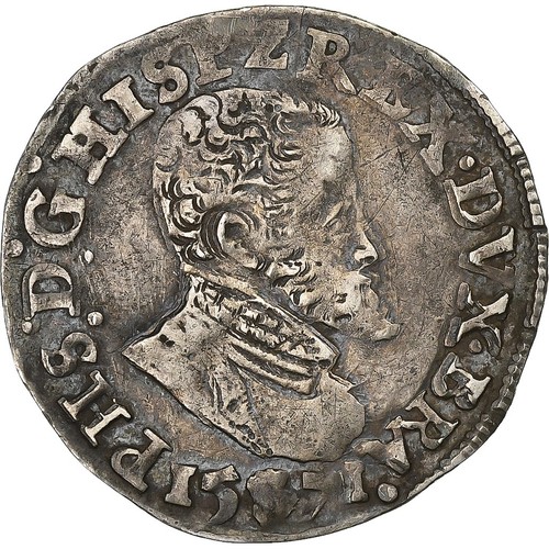 [#1289017] Spanish Netherlands, Duchy of Brabant, Philip II, 1/10 ...