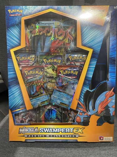 POKEMON XY 2015 Mega SWAMPERT-EX Premium Collection SEALED | eBay