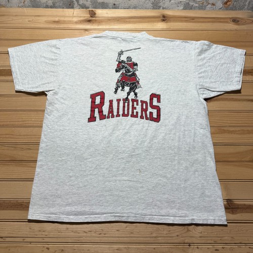 Vintage 80s Regis Raiders Knight Graphic Heather T-Shirt USA Made Men's ...