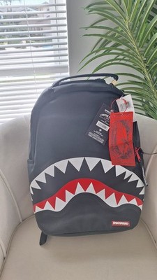 SPRAYGROUND SHARK CENTRAL TOWN LAX BACKPACK - Basic Black Bag - Limited ...