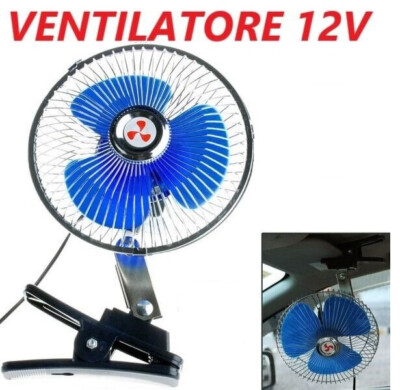 Ventilatore 12V per auto automobile Ventilatori Doppia Testa Ventola 12 ...