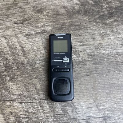 RCA VR5220-A Digital USB Voice Recorder Black Handheld Built-In ...