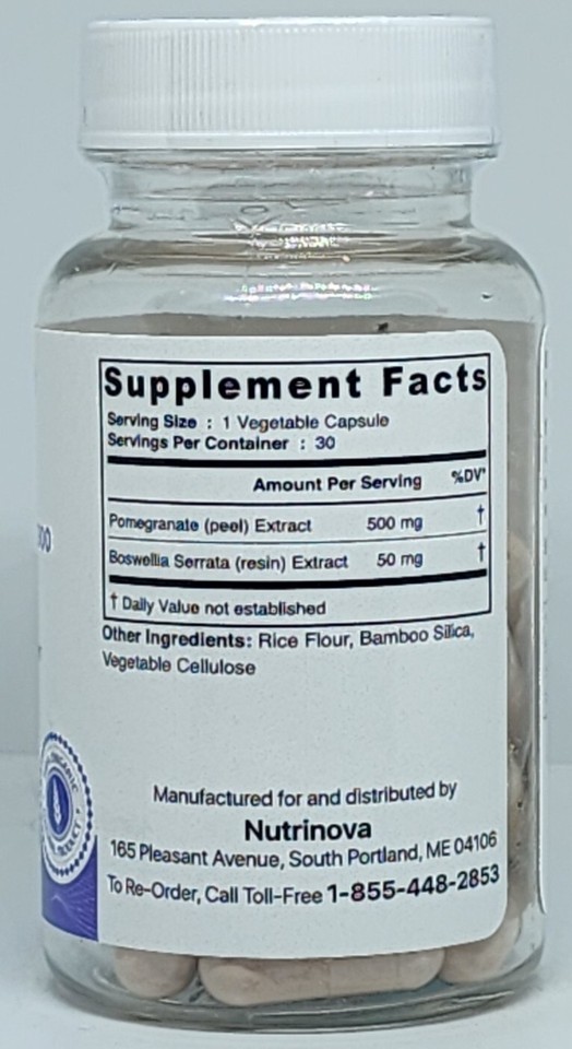 Nutrinova Prostalife 900 Prostate Support Supplement 30 Capsules New ...