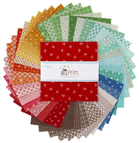 Prim Riley Blake 5" Stacker 100% Cotton Precut Squares by Lori Holt | eBay