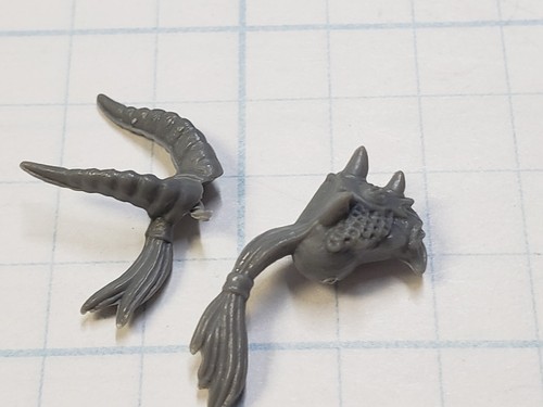 Warhammer Ogor Mawtribes Bits Bestigor Beastmen Armored Head w Mail ...