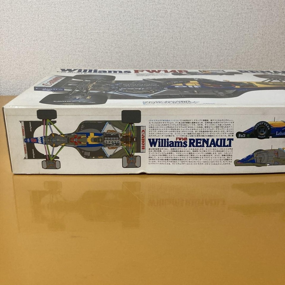 TAMIYA 1/12 Williams FW14B Renault Big Scale Series No.29 Plastic Model ...
